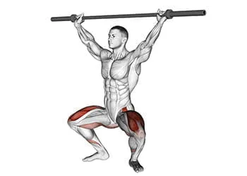 Front Squat avec Haltères : Comment et Pourquoi faire le Front Squat ...