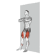 Squat Statique Contre un Mur (exercice de la Chaise) : Comment et ...
